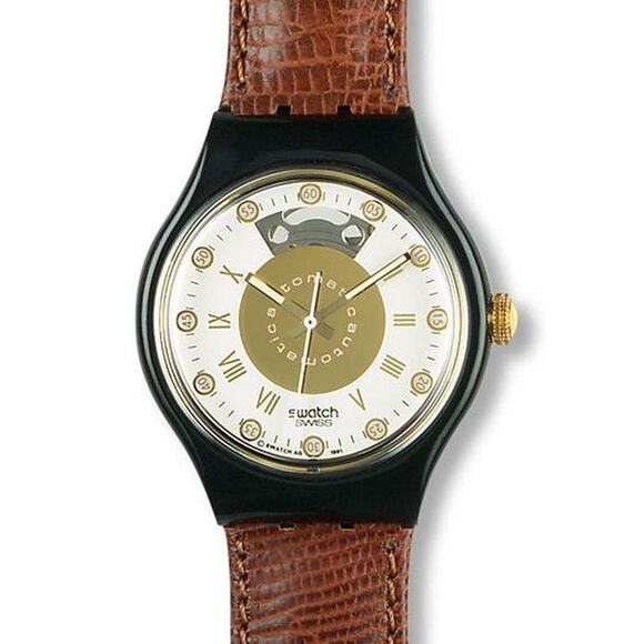 Swatch | Accessories | Vintage Swatch Automatic Watch Fifth Ave Sab1 ...